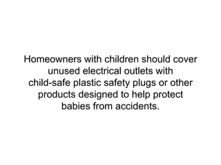 Sleek Electrical Socket - Electrical Outlet Safety Tips | PPTX