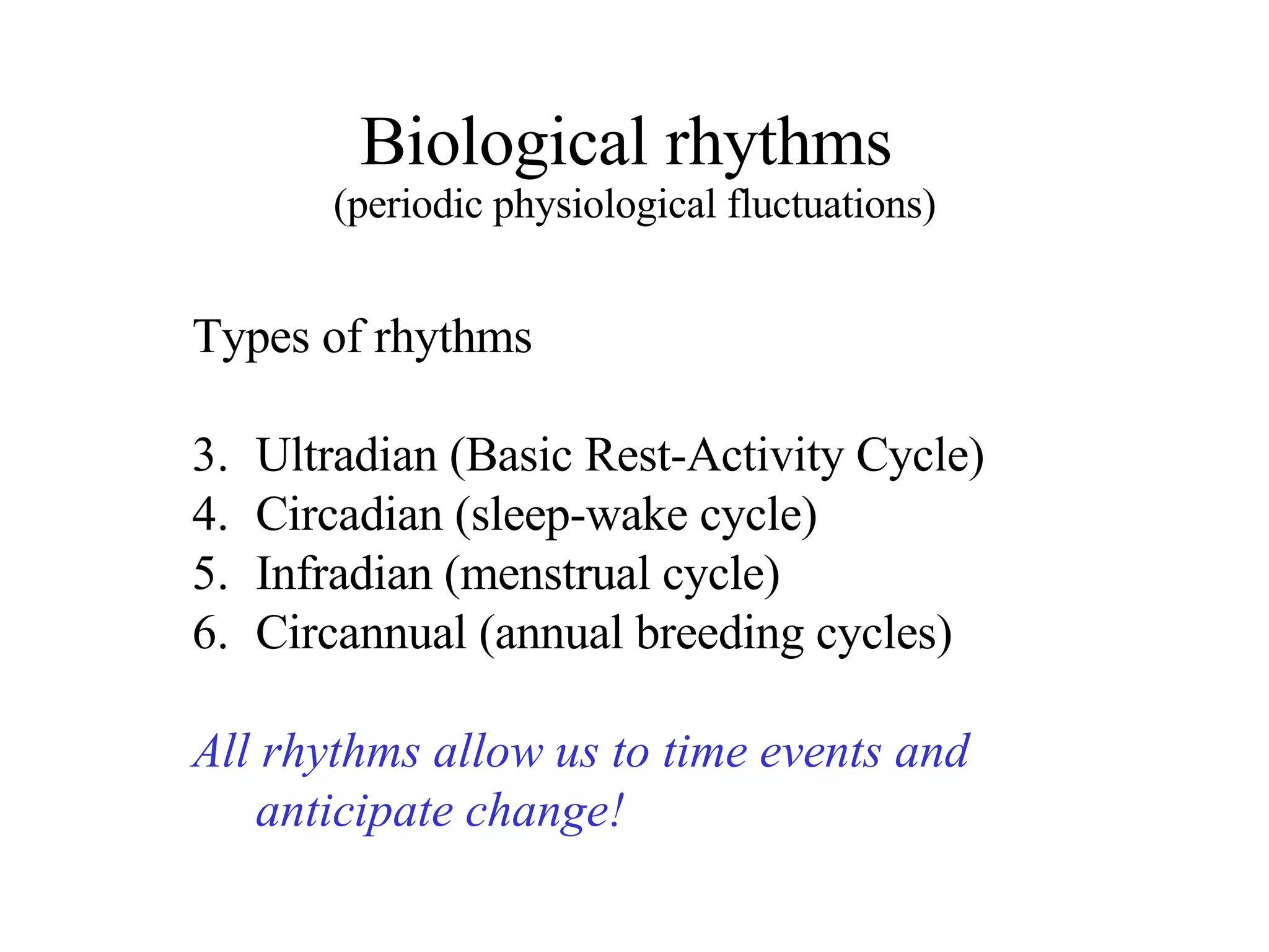 Circadian Rhythms: Sleep-waking cycle | PPT