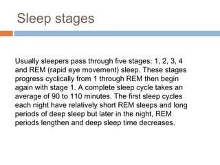 Sleep disorders | PPT