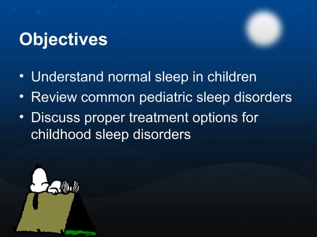 pediatric Sleep disorders | PPS | Sleep Disorders | Diseases and Conditions