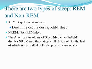 Sleep and dream | PPTX