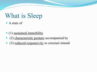 Sleep and dream | PPTX