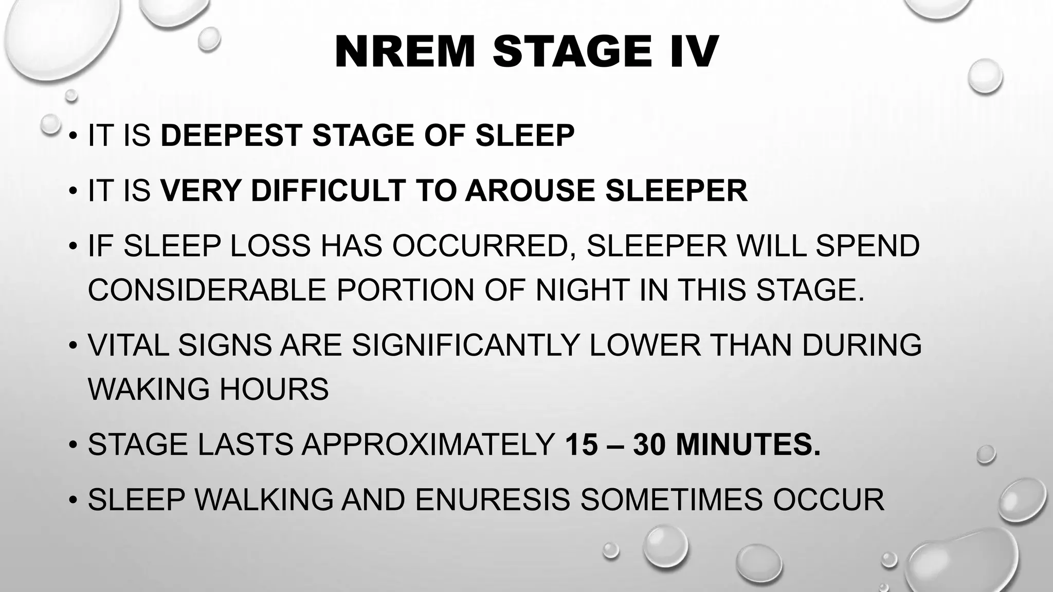 Sleep pattern and its disturbances | PPTX
