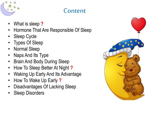 Sleep | PPTX | Sleep Disorders | Diseases and Conditions