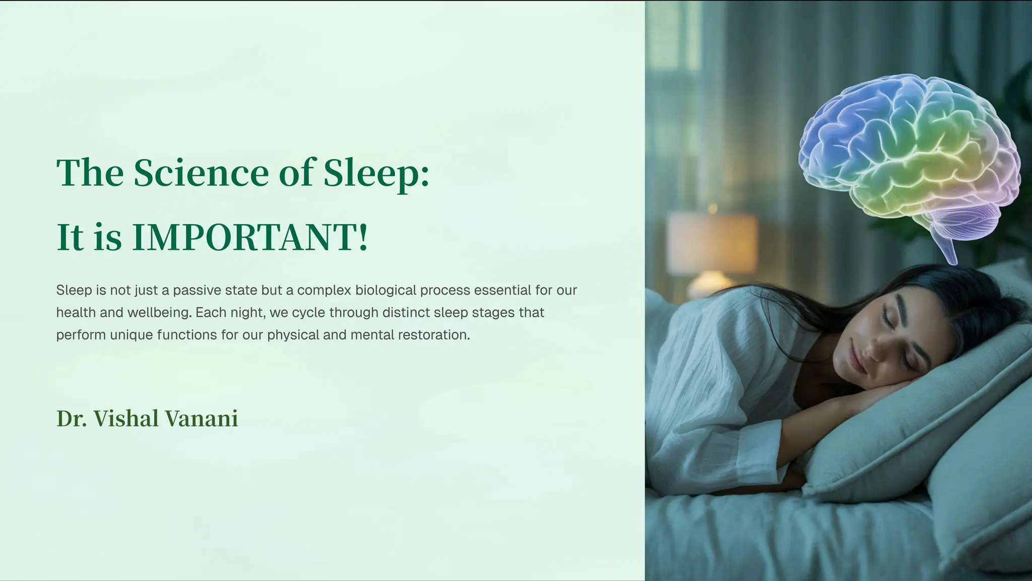Main point of the sleep presentation Sleep.ppt