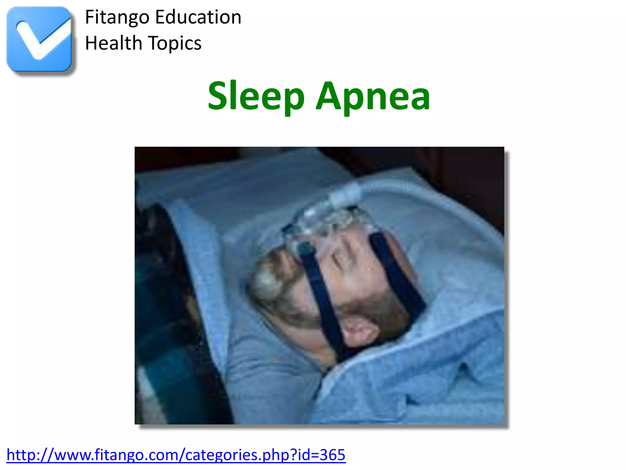 Sleep Apnea | PPT