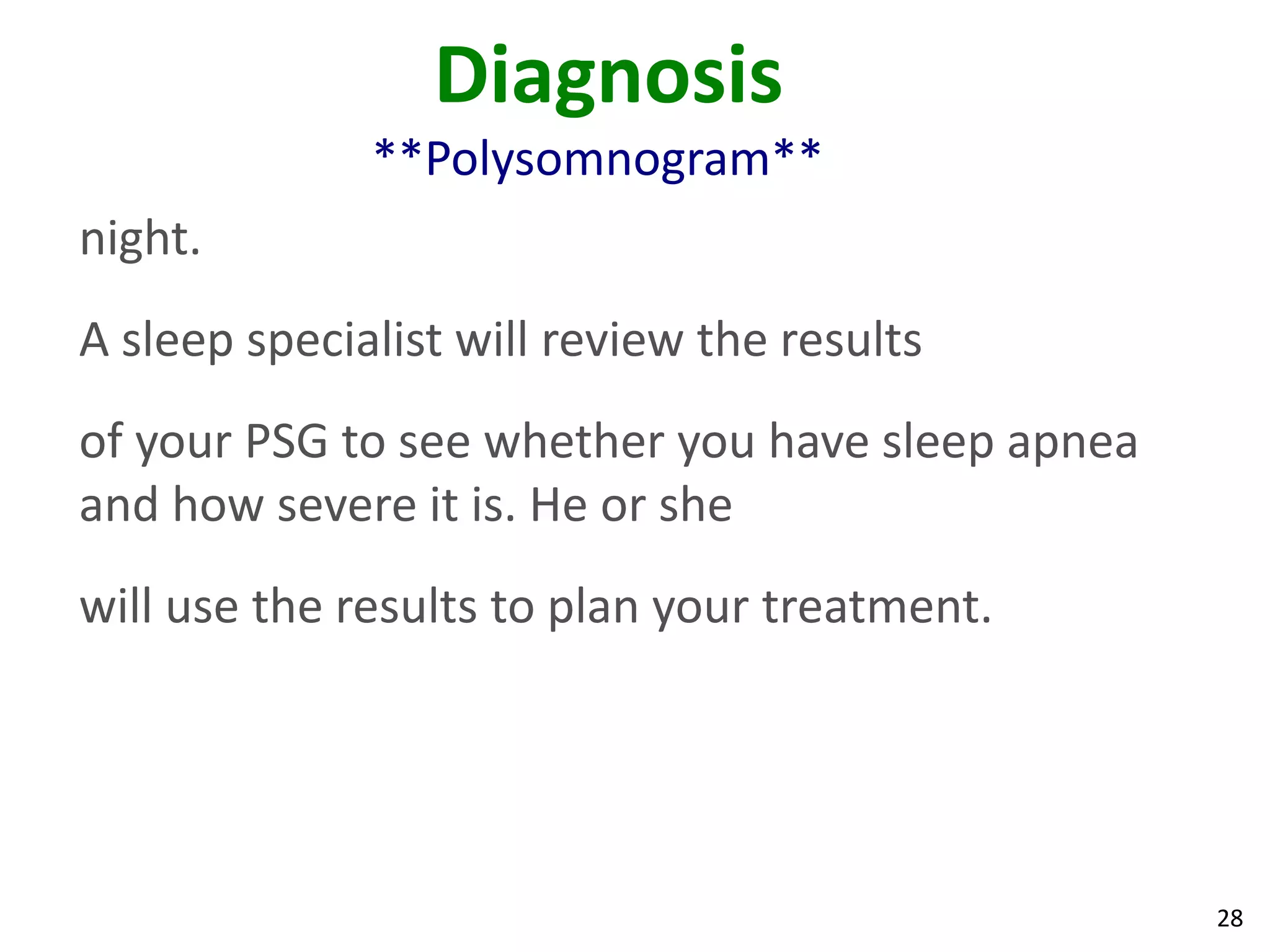 Sleep Apnea | PPTX