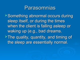 Sleep-Disorders , symptoms , management.ppt