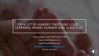 Sleep-Hunger infants.pptx