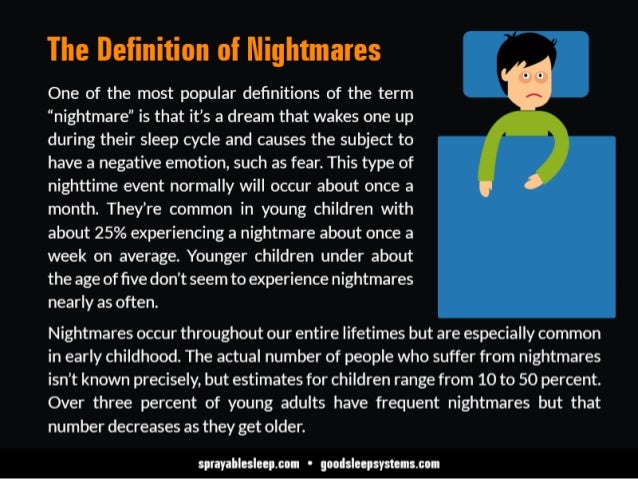 Sleep- less:The Science of Nightmares