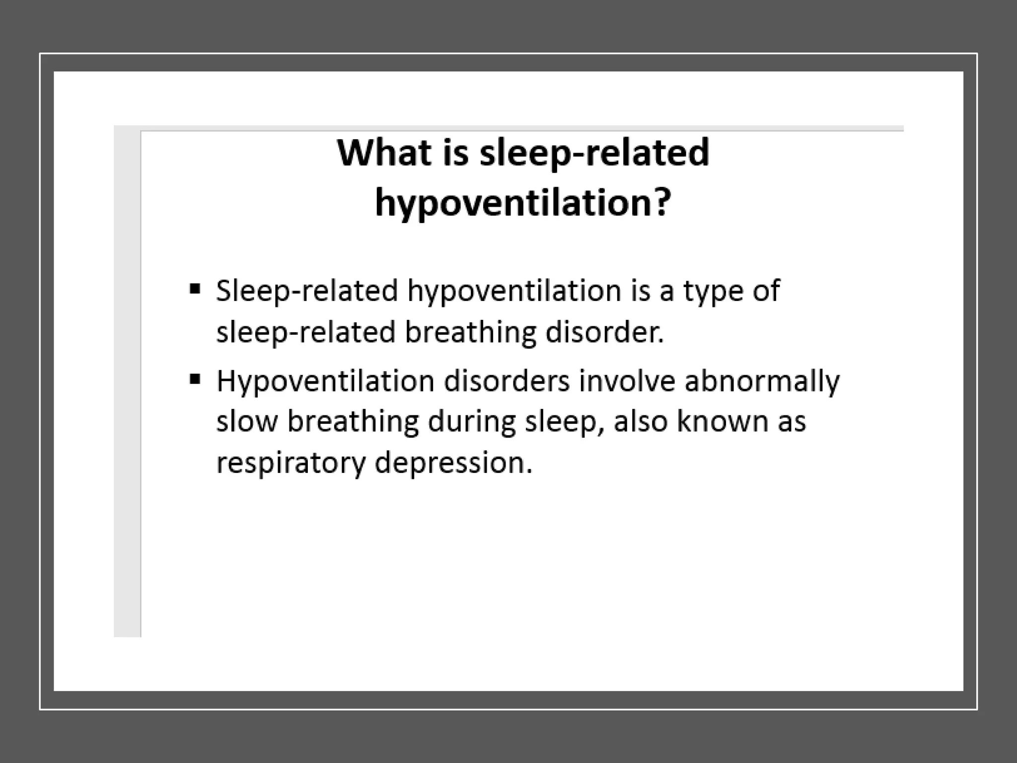 Sleep related-hypoventilation- | PPTX