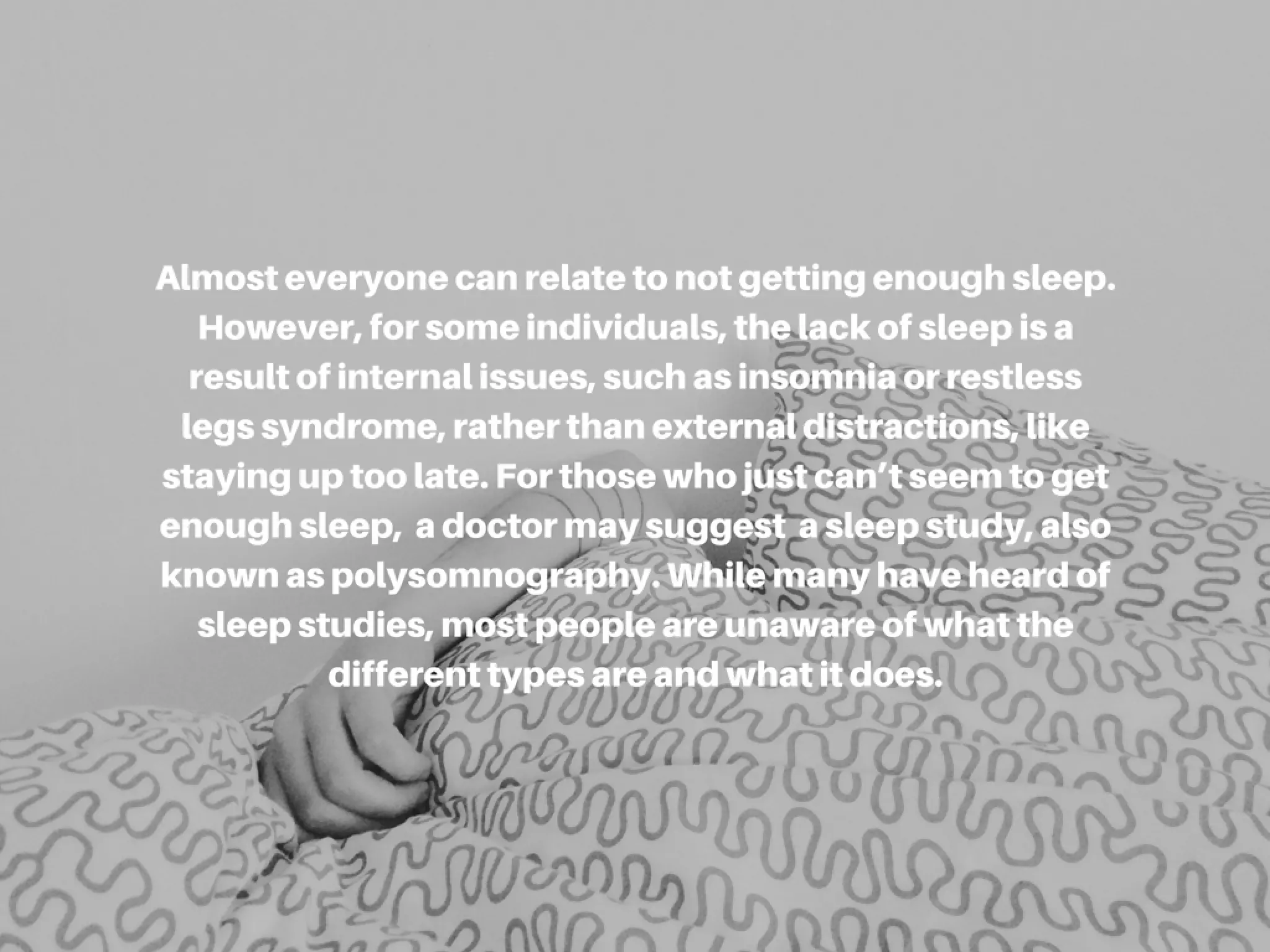 Types of Sleep Studies | PPT