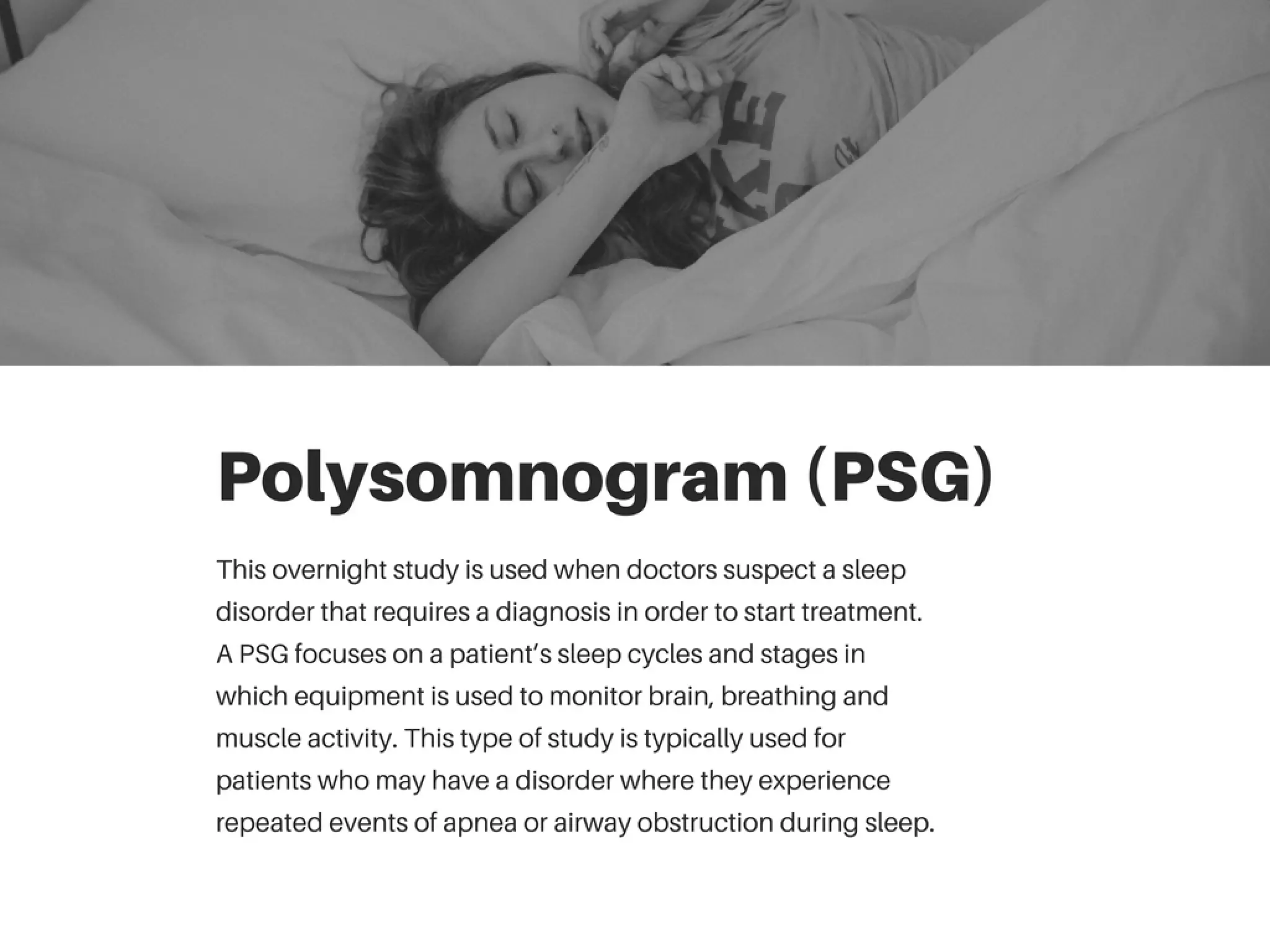 Types of Sleep Studies | PPT