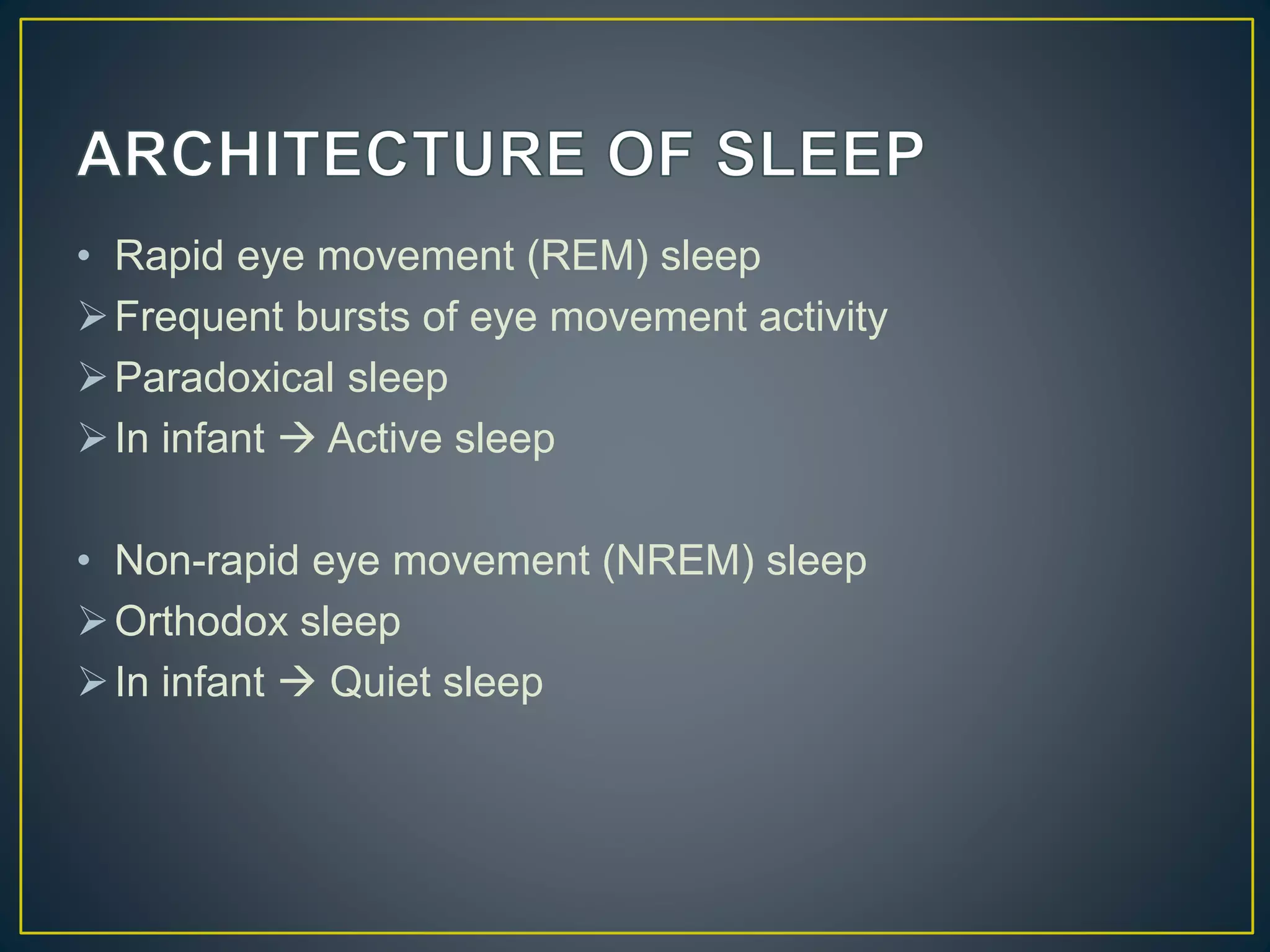 Sleep wake disorders | PPTX