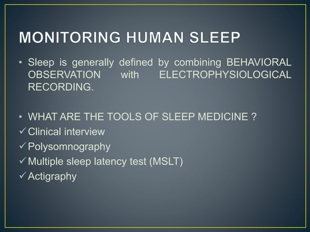 Sleep wake disorders | PPTX