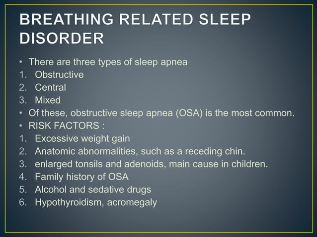 Sleep wake disorders | PPTX
