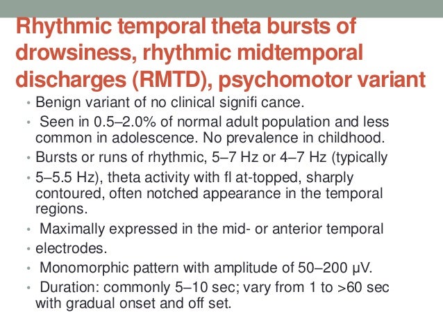 Sleep activity in eeg