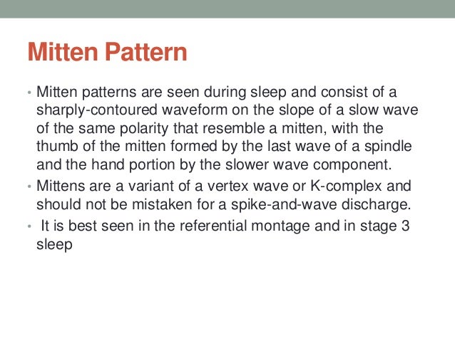 Sleep activity in eeg