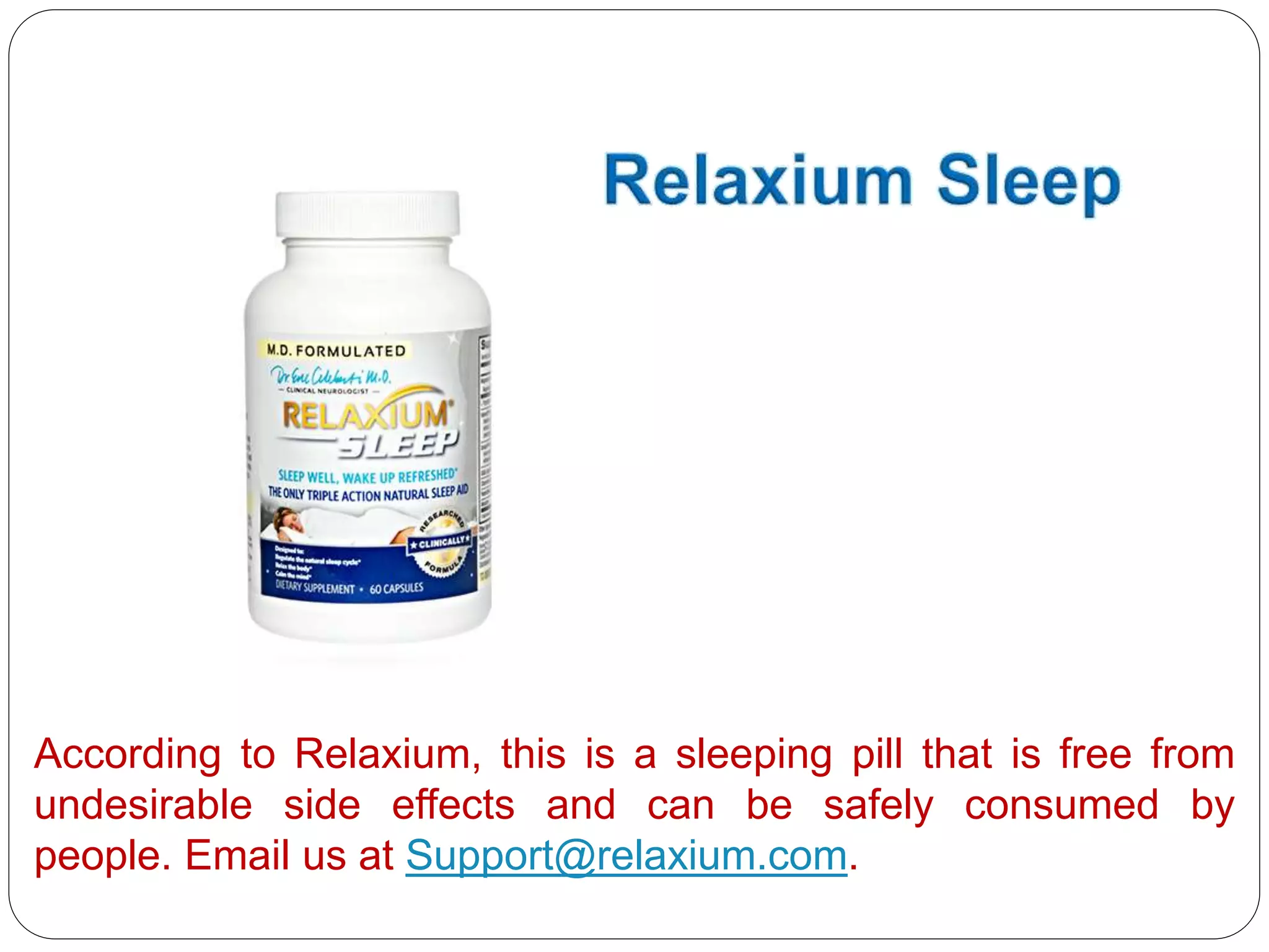 Relaxium | PPT | Free Download
