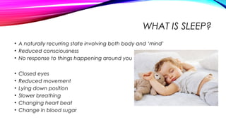 Sleep and Children's Development | PPT