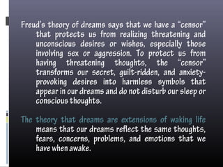 Sleep and dreams | PPT | Sleep Disorders | Diseases and Conditions