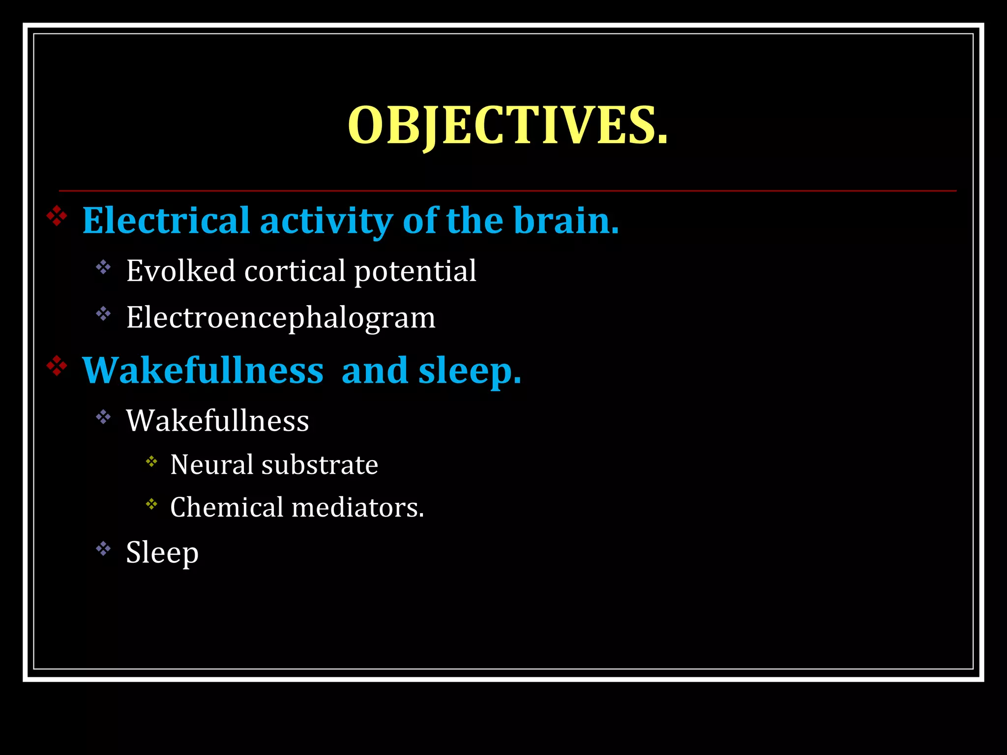 SLEEP AND EEG | PPT
