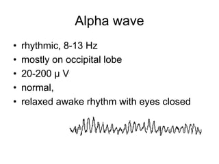 Sleep physiology and EEG waves in humans PPT | PPTX