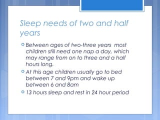 Sleep and rest | PPT