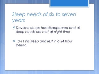 Sleep and rest | PPT
