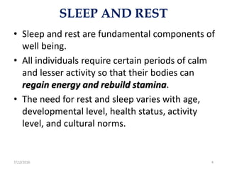 Sleep and Rest | PPTX