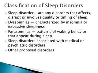 Sleep and Rest power point presentation | PPT