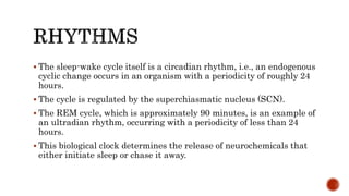 Sleep and sleep disorders | PPTX