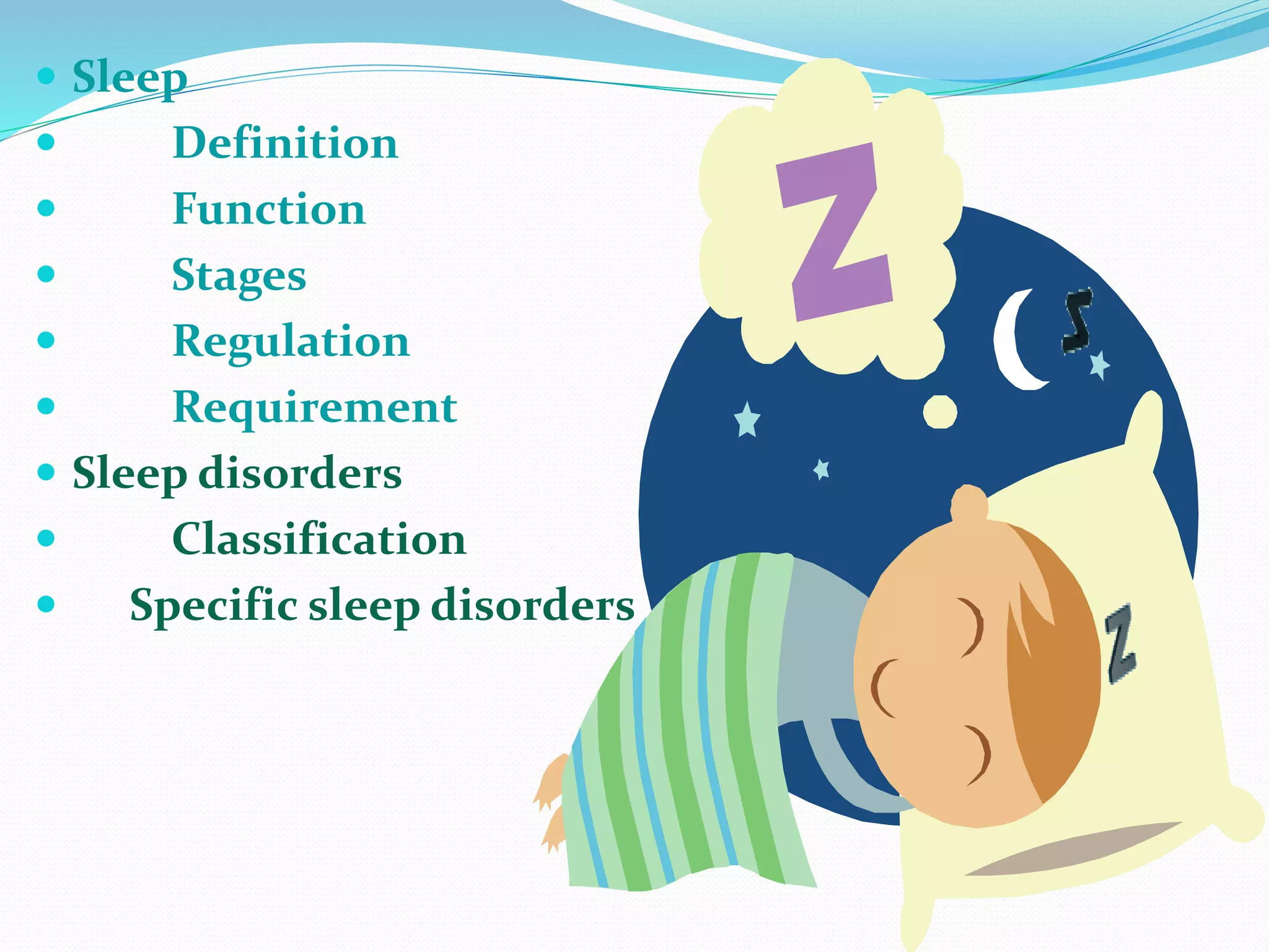 Sleep and sleep disorders | PPTX