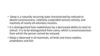 Sleep and sleep disorders.pptx