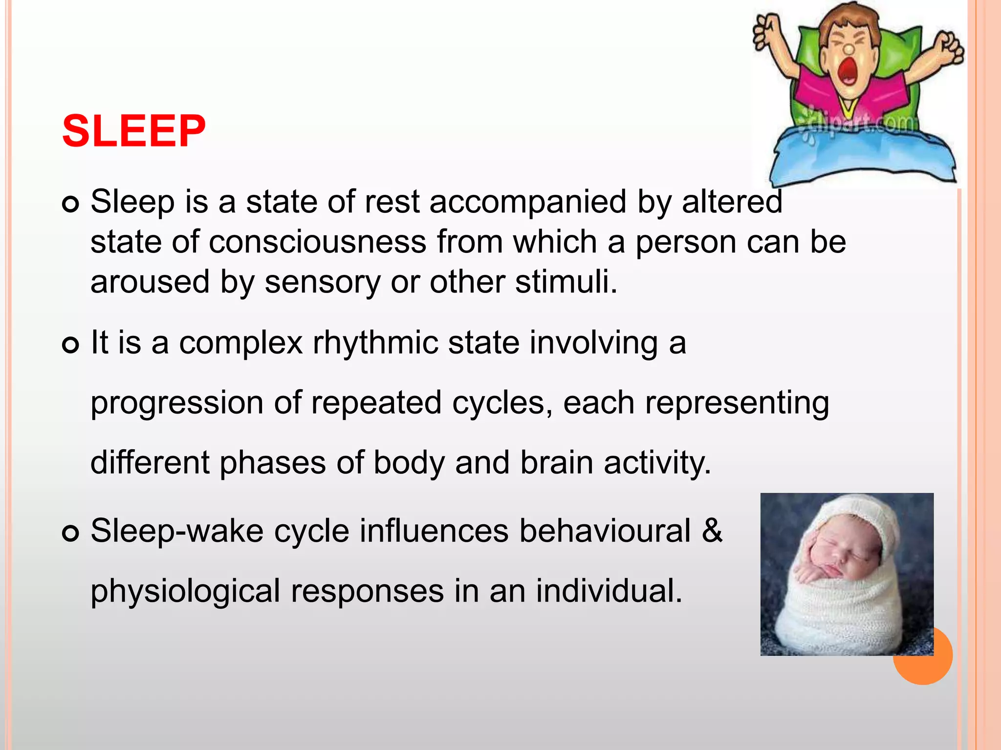 Sleep and sleep disorders | PPTX