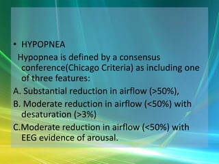 Sleep apnea | PPTX | Ear, Nose and Throat Conditions | Diseases and ...