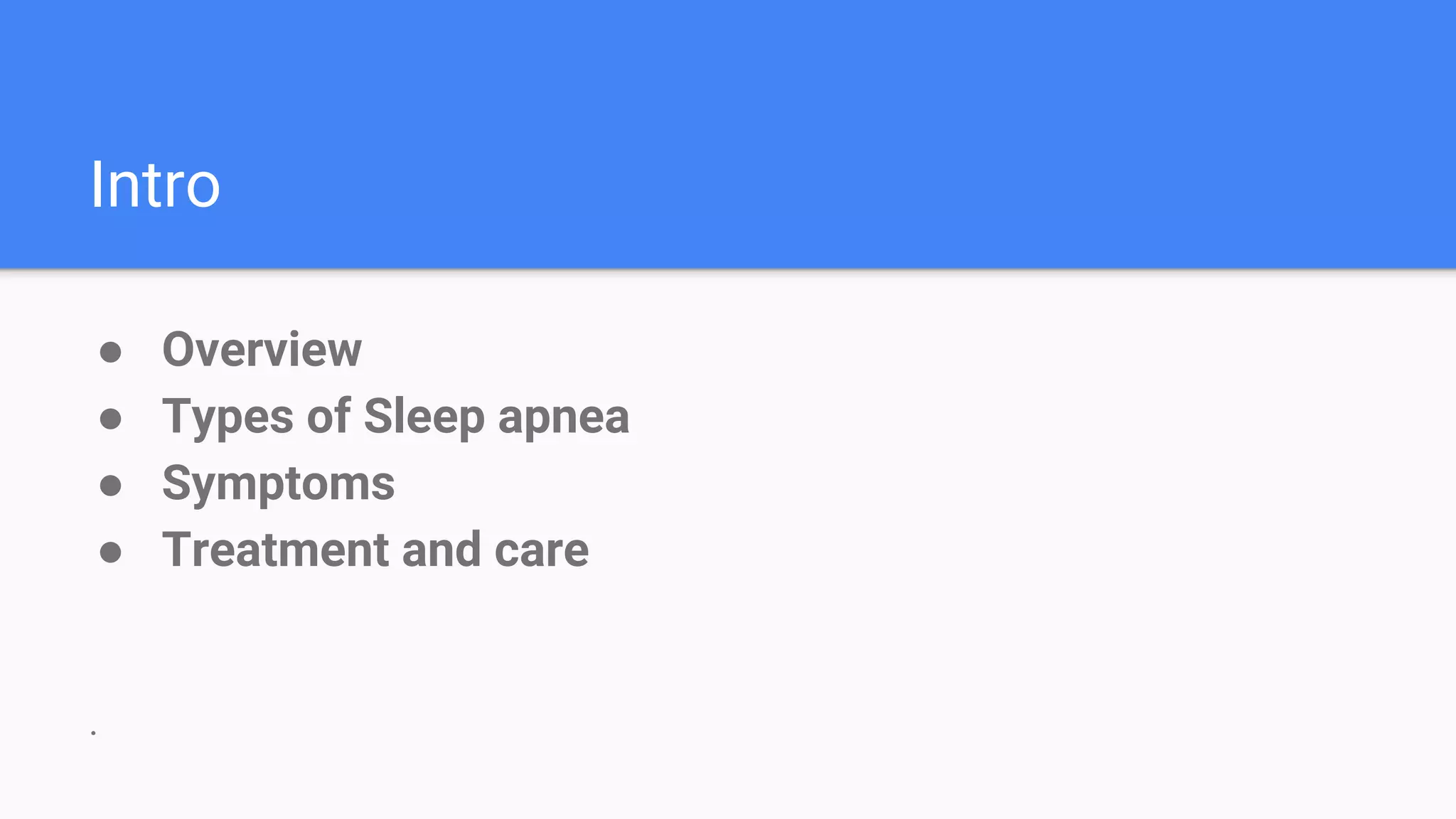 Sleep apnea | PPT
