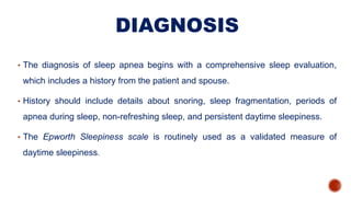 Types of sleep apnea and its management.pptx