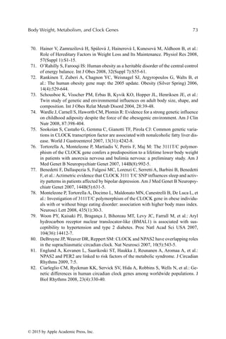 Sleep, Circadian Rhythms, and Metabolism_ The Rhythm of Life ( PDFDrive ...