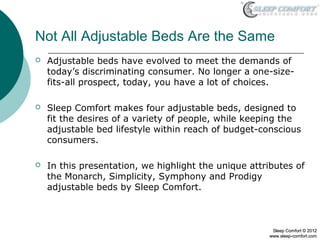 Types of Adjustable Beds | PPT