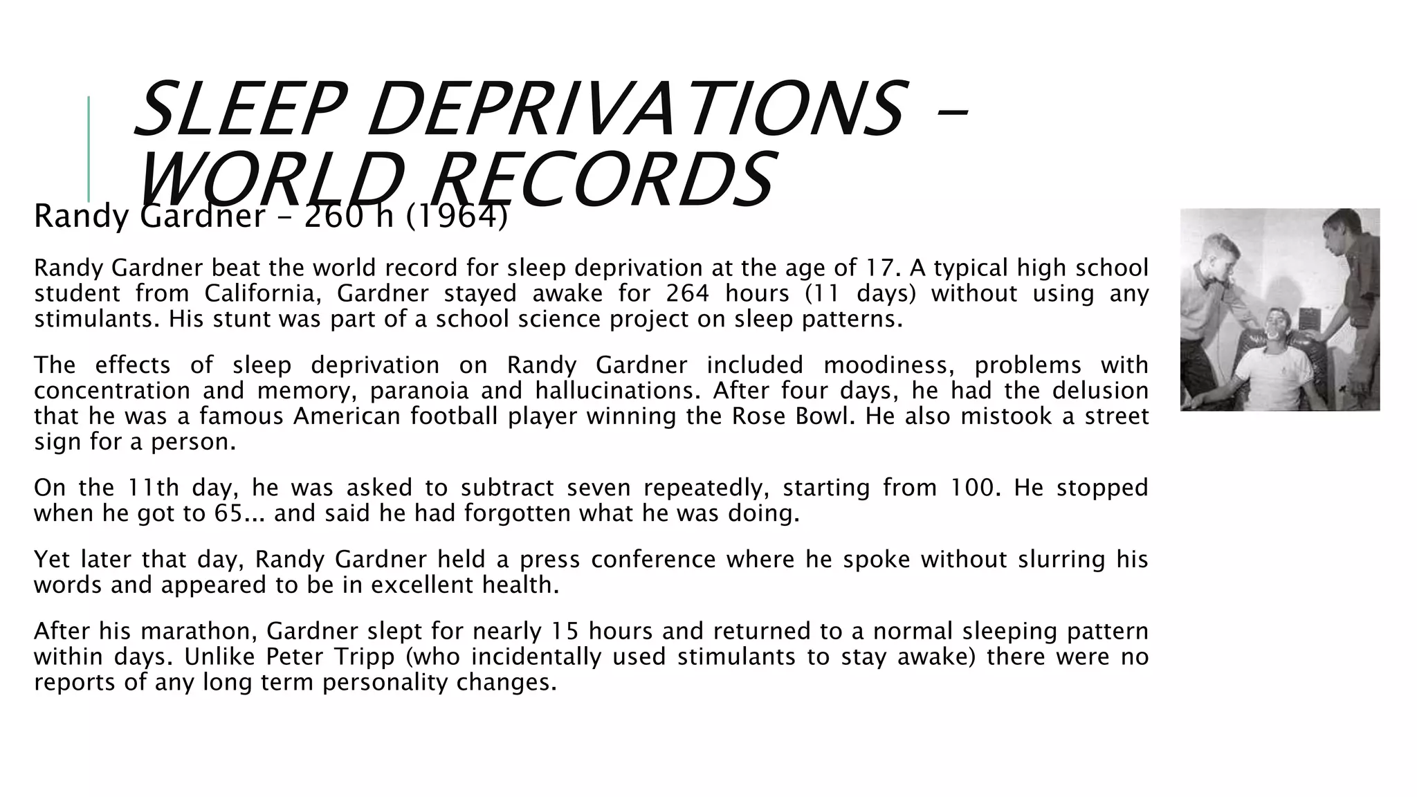 Sleep deprivation effects | PPTX
