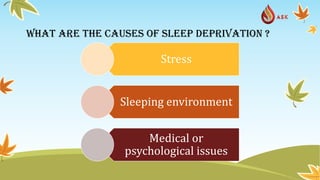 SLEEP DEPRIVATION | PDF