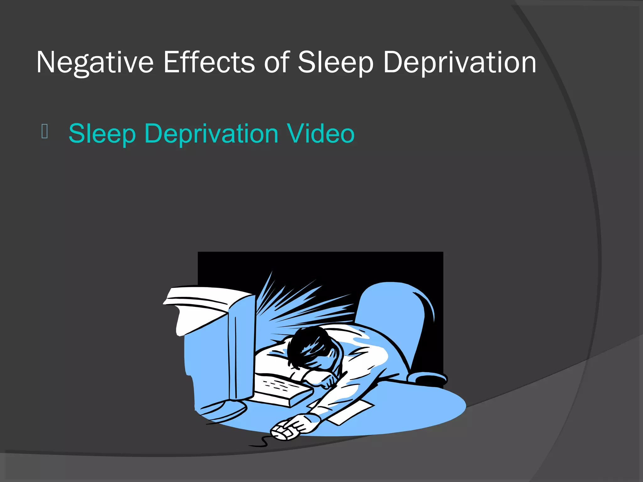 Sleep deprivation powerpoint | PPT