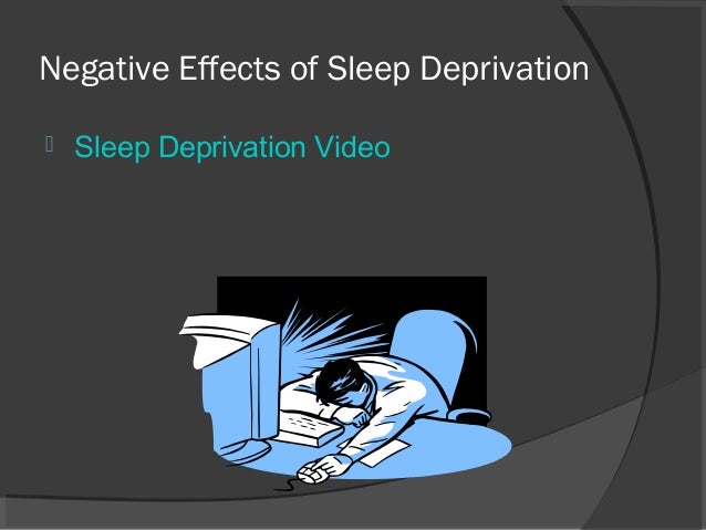 Sleep Deprivation Powerpoint