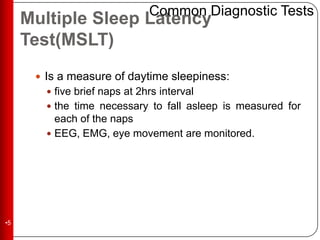 Sleep disorder | PPTX