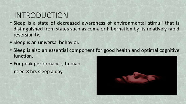 Sleep disorderS | PPT