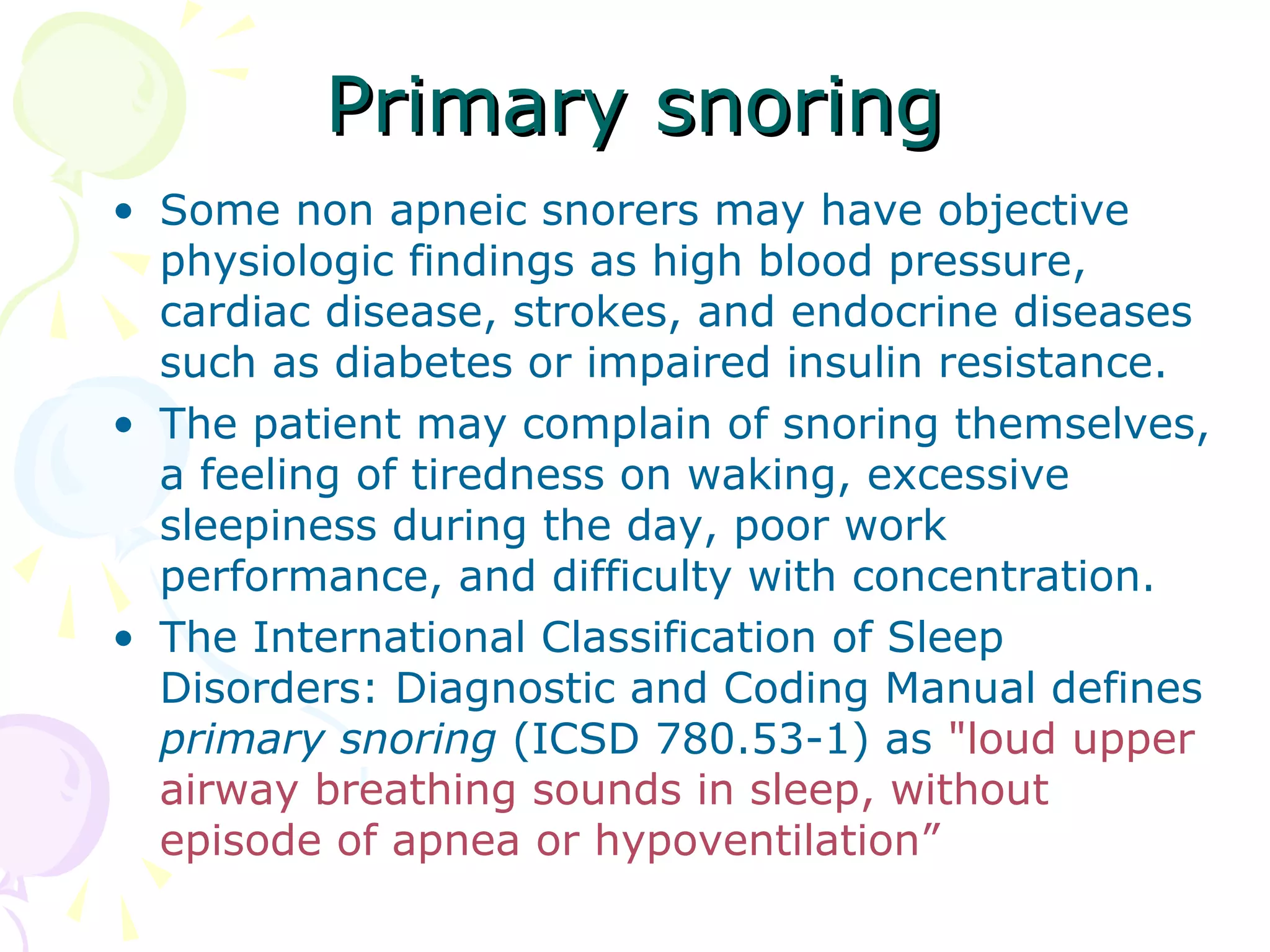 Sleep Disordered Breathing | PPT