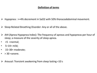 Sleep disordered breathing and cardiovascular diseases | PPTX