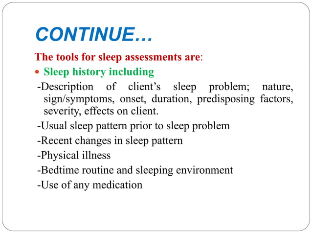 Sleep disorders | PPTX | Sleep Disorders | Diseases and Conditions