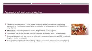 S leep disorders | PPT